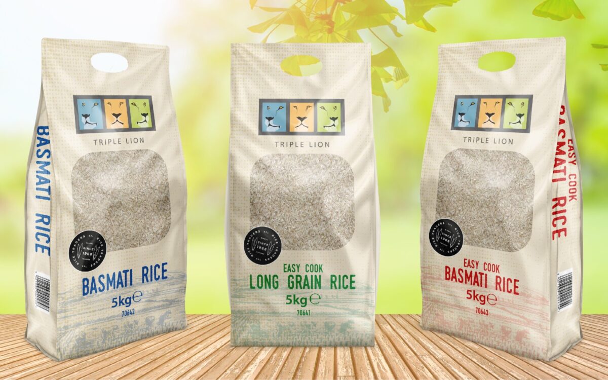 Triple Lion Basmati Rice - Law Print & Packaging Management
